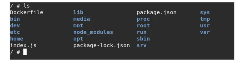 Creación de un archivo Docker para una aplicación NodeJS desde cero