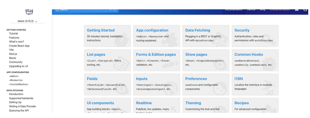 Las 30 mejores bibliotecas de interfaz de usuario para ReactJS