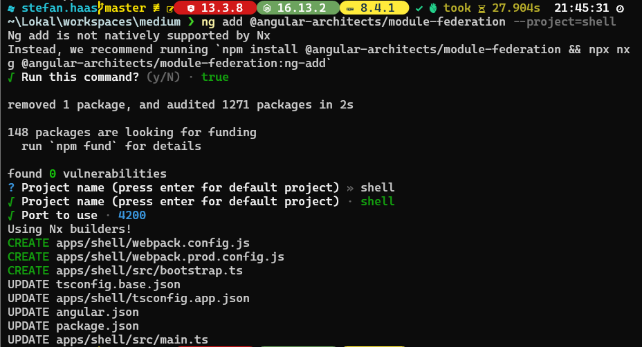 Tu primer microfrontend de Angular