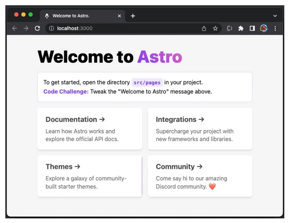 Trabajar con Astro: el framework web super rápido